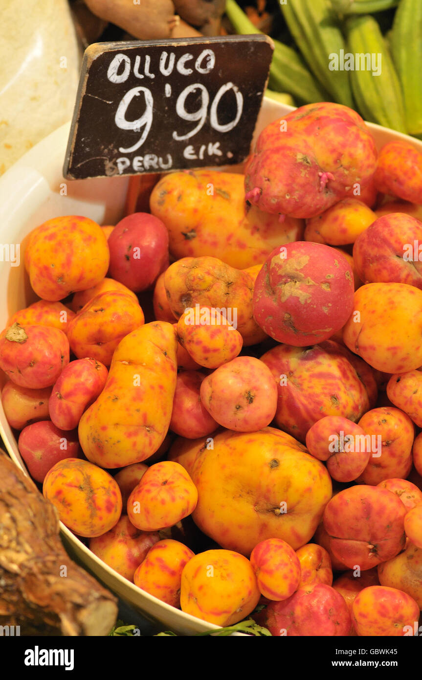 Ullucus tuberosus hi-res stock photography and images - Alamy