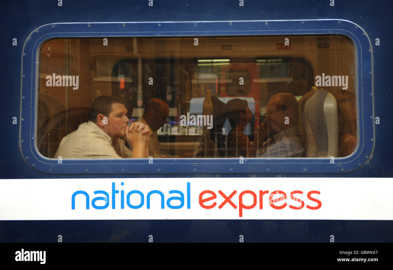 Commons protest over rail announcement Stock Photo - Alamy