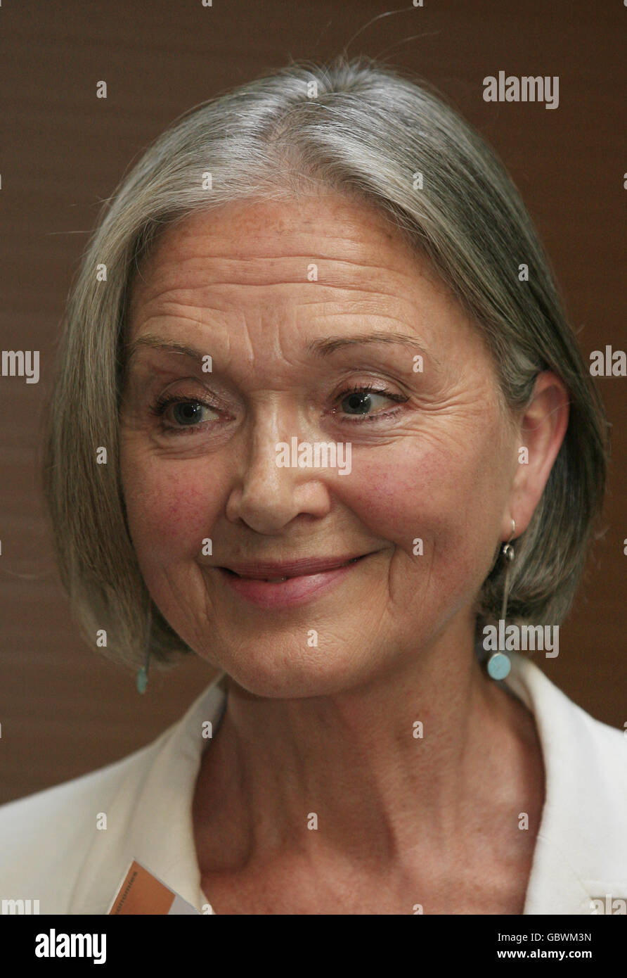 Former newsreader Anna Ford attends a conference led by the Sustainable ...