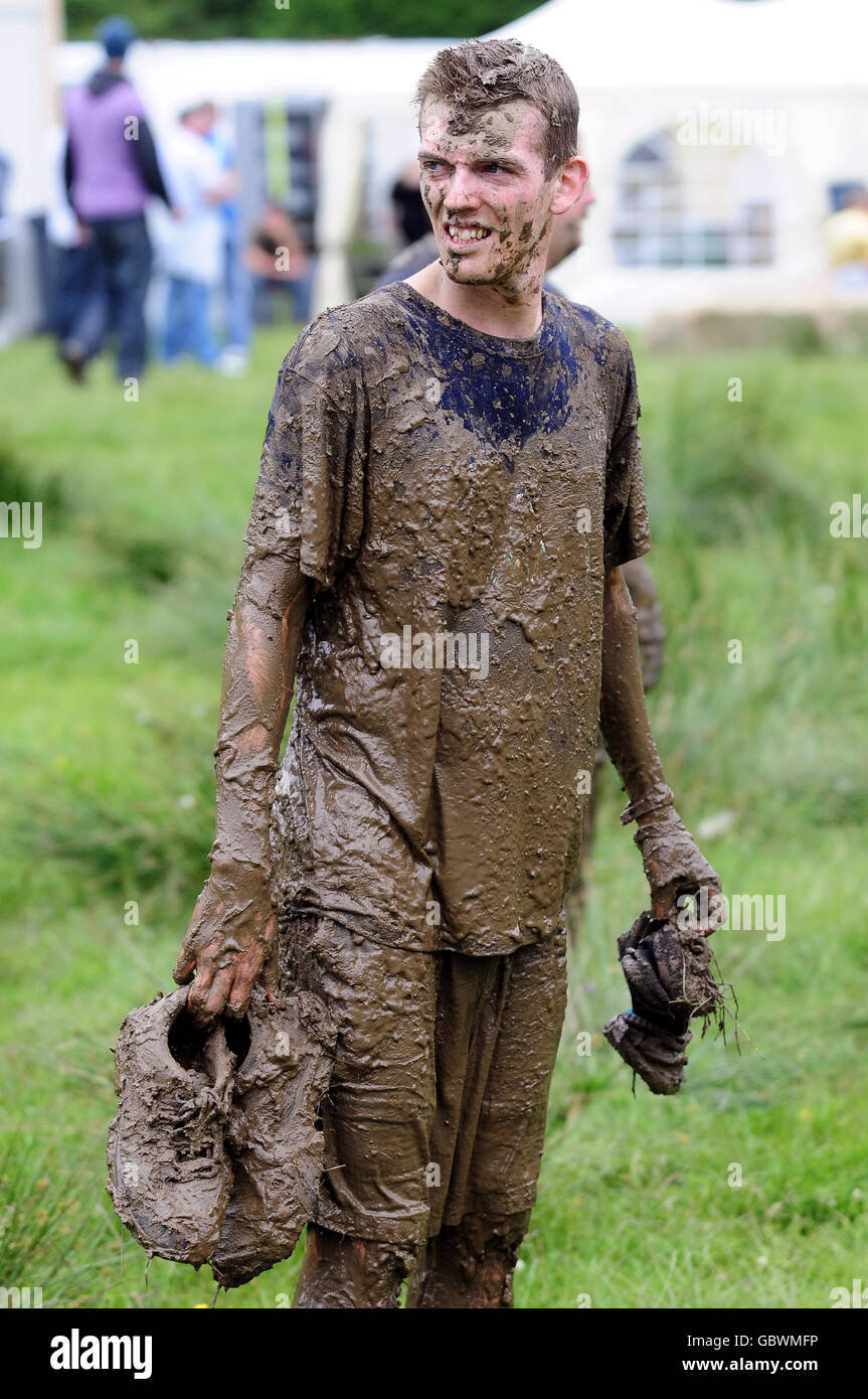 A player during the Swamp Soccer New World Championships Stock Photo ...