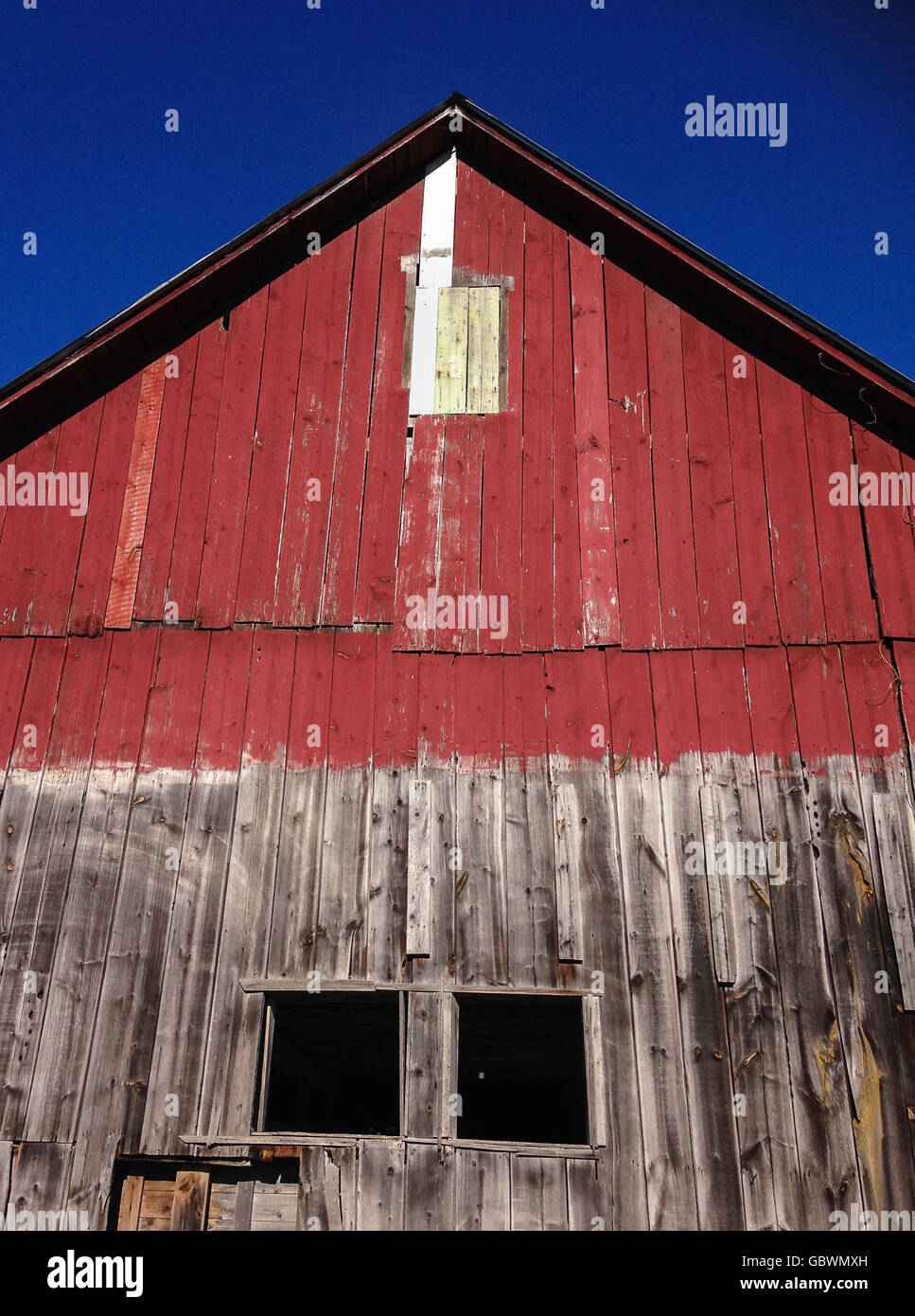 Rustic barn in Vermont Stock Photo - Alamy