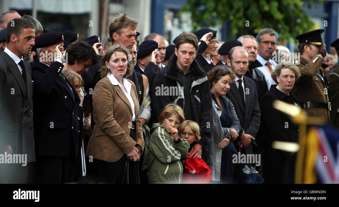 Repatriation of dead soldiers Stock Photo - Alamy