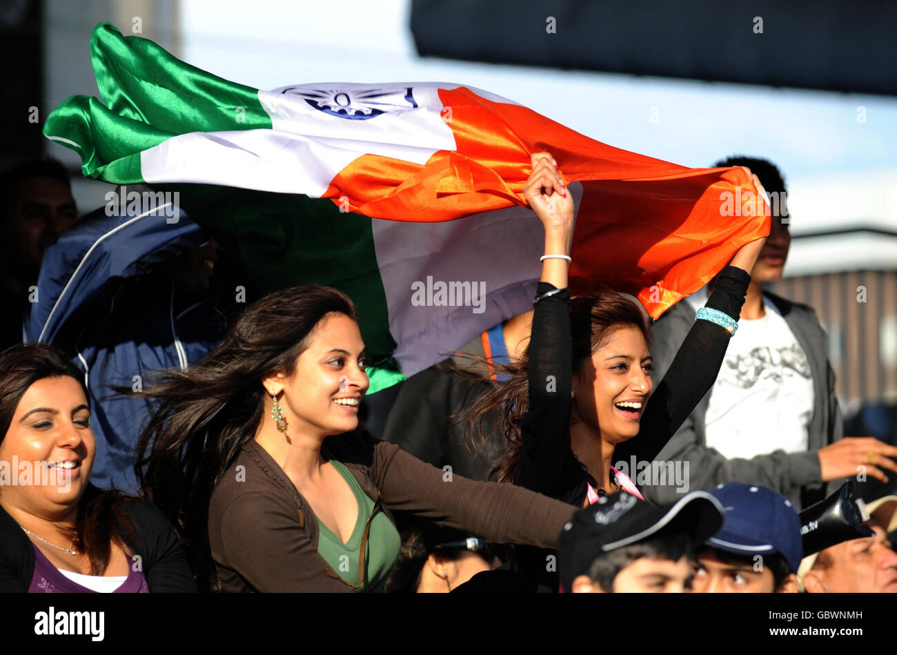 Indian cricket fans hi-res stock photography and images - Alamy