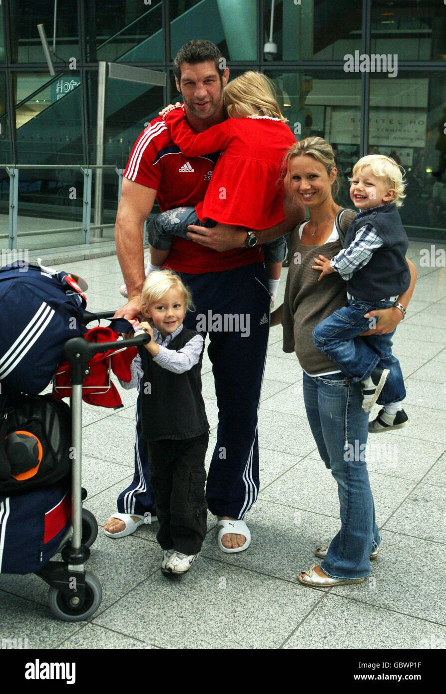 Rugby Union - British and Irish Lions Return - Heathrow. British ...