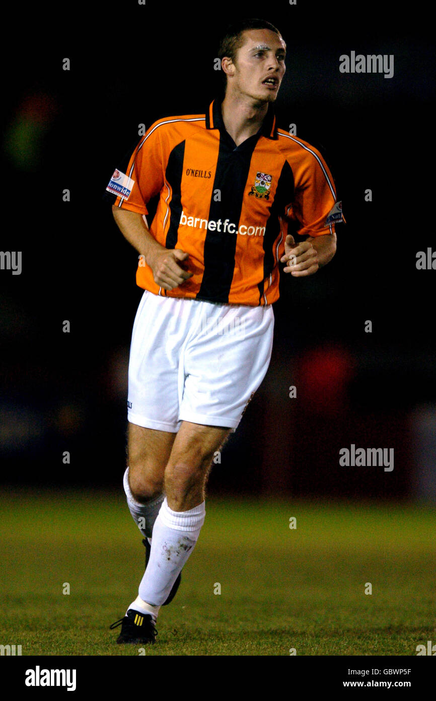 Soccer - Nationwide Conference - Exeter City v Barnet. Liam Hatch ...