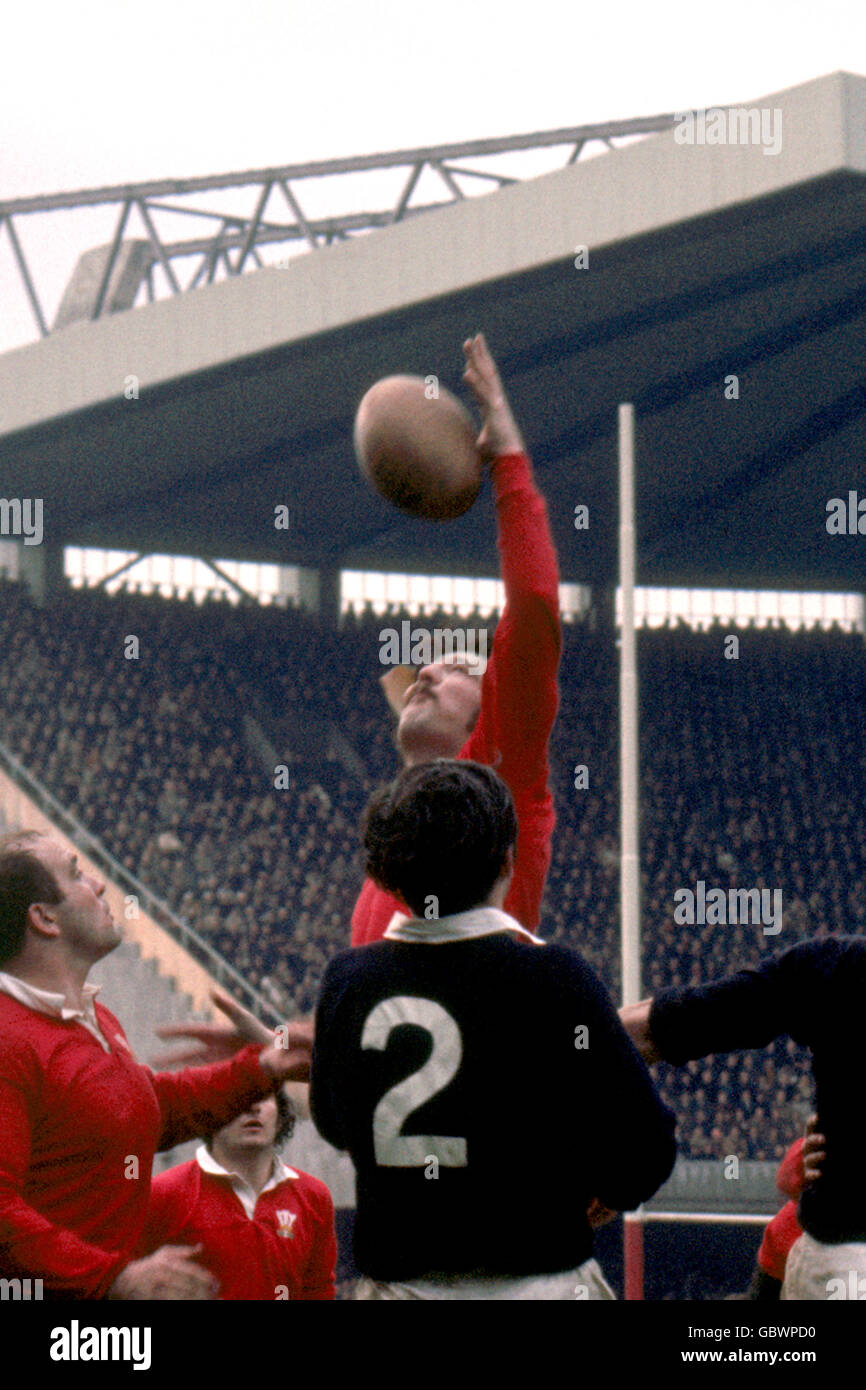 Rugby Union - Five Nations Championship - Wales v Scotland Stock Photo ...