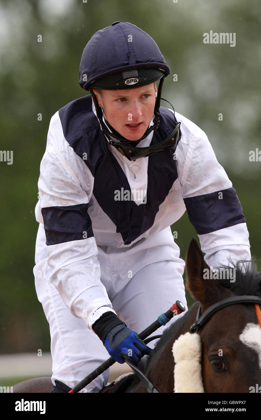 Horse racing nspcc charity day southwell racecourse hi-res stock ...