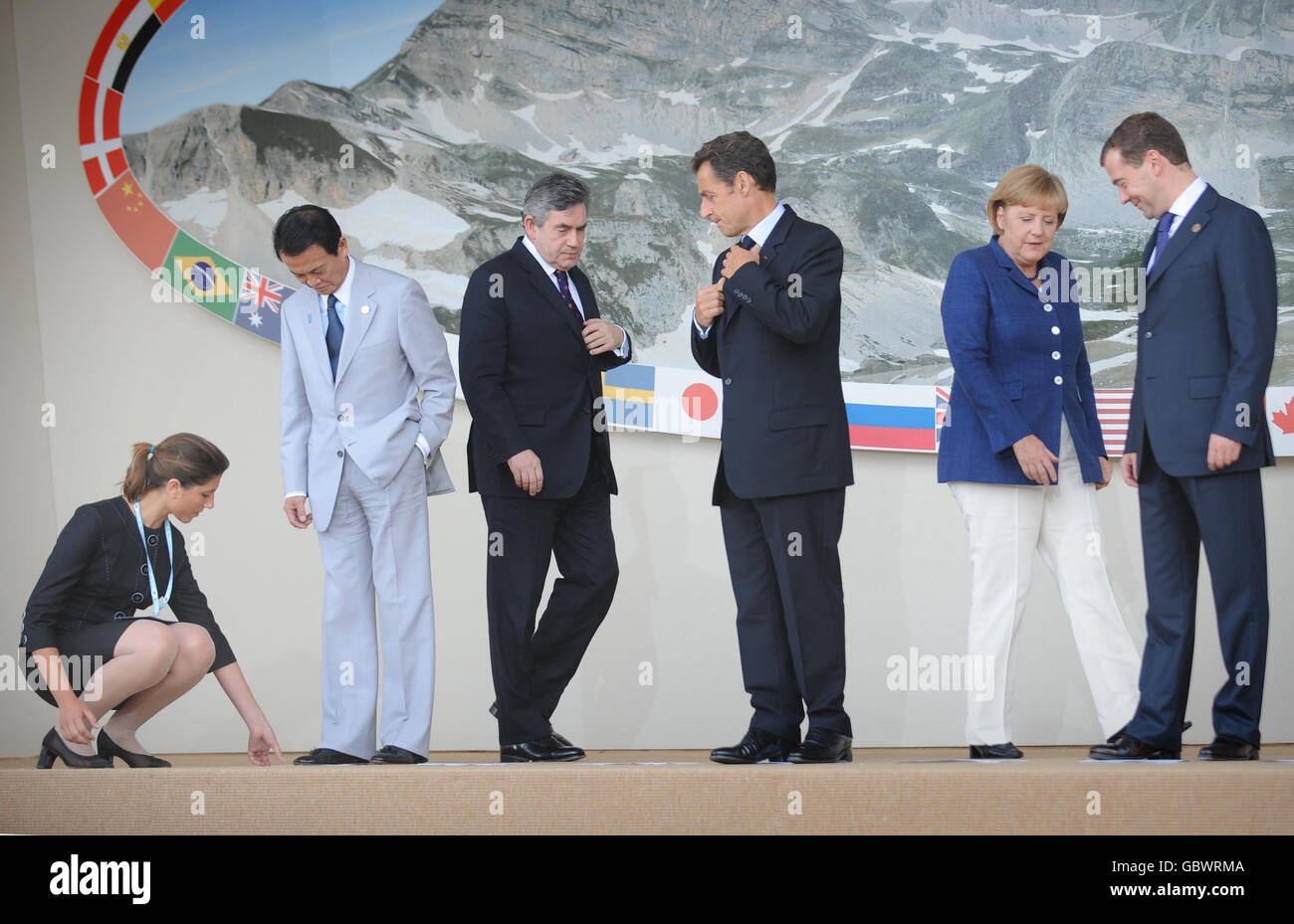 Italy G8 Summit Stock Photo - Alamy