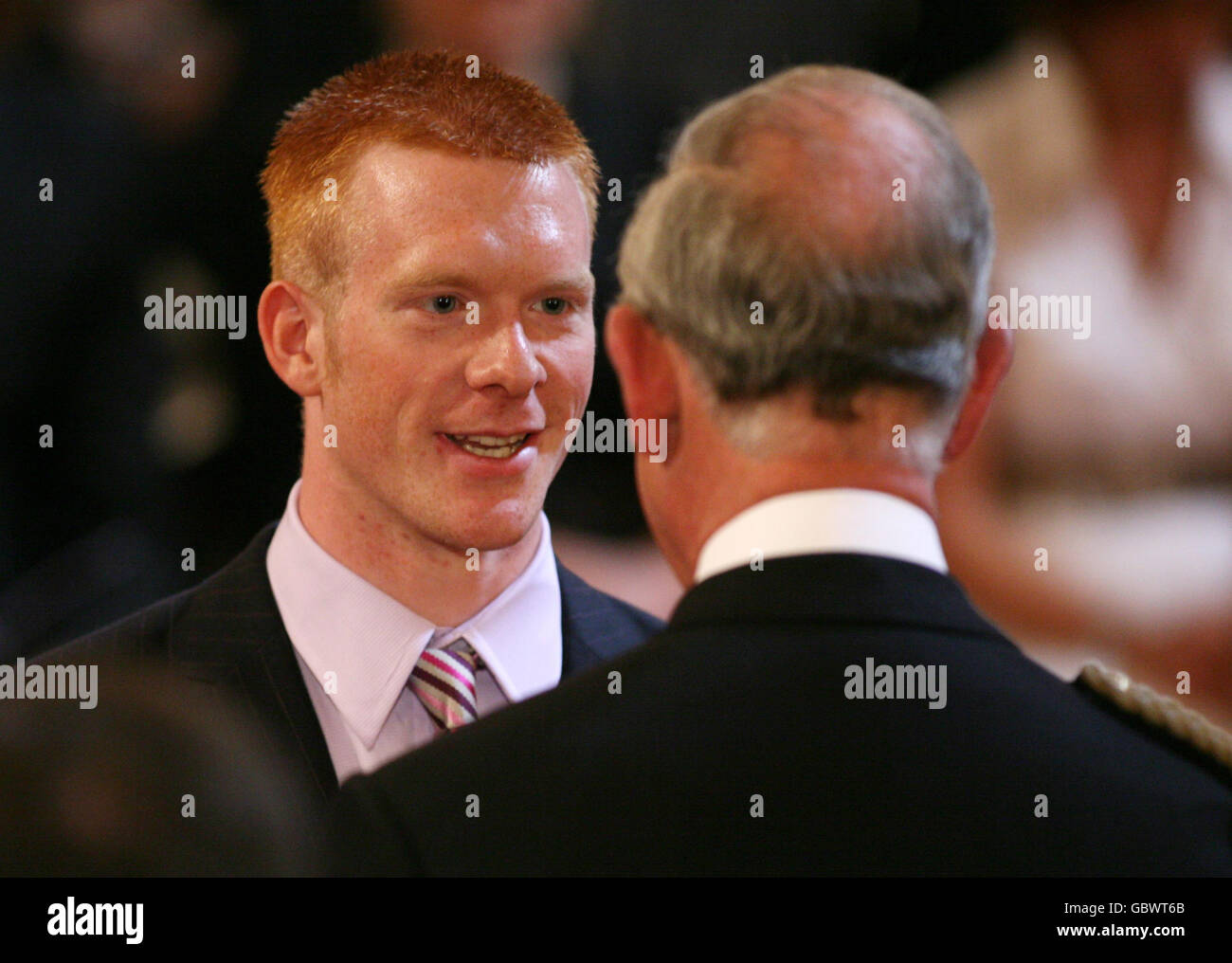 Cyclist Edward Clancy, from Newton-Le-Willows, is made an MBE by the ...