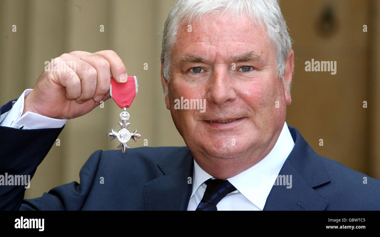 Team GB Head Boxing Coach Terry Edwards, from Orpington, with his MBE ...