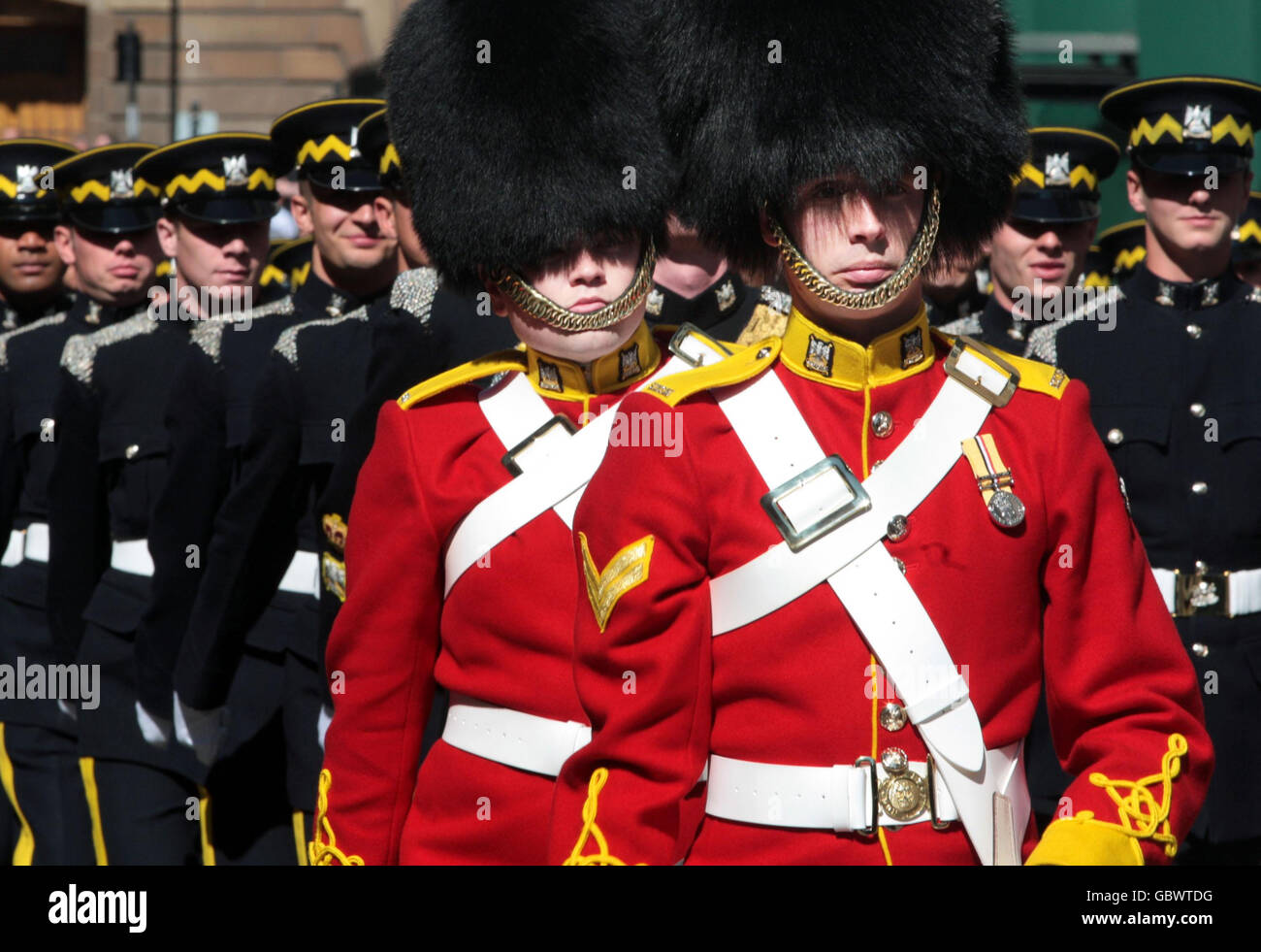 Royal Scots Dragoon Guards Parade High Resolution Stock Photography and ...