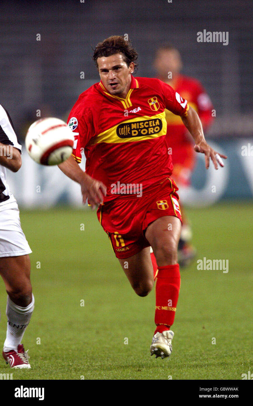 Soccer - Italian Serie A - Juventus v Messina Stock Photo - Alamy
