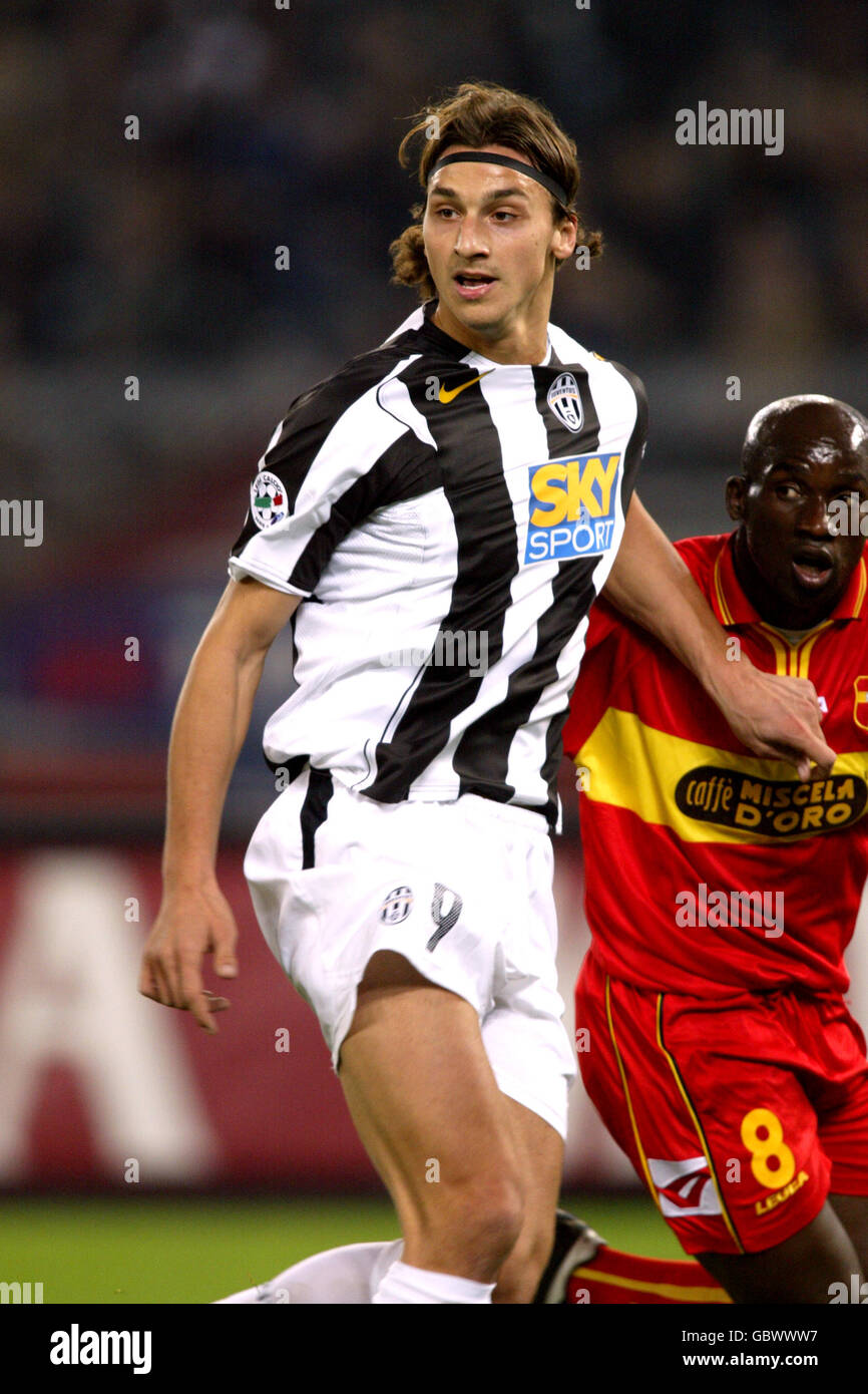 Soccer - Italian Serie A - Juventus v Messina. Zlatan Ibrahimovic ...