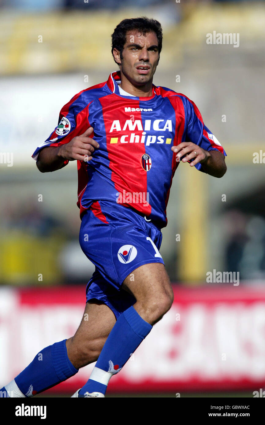 Soccer - Italian Serie A - Bologna v Atalanta. Claudio Bellucci ...