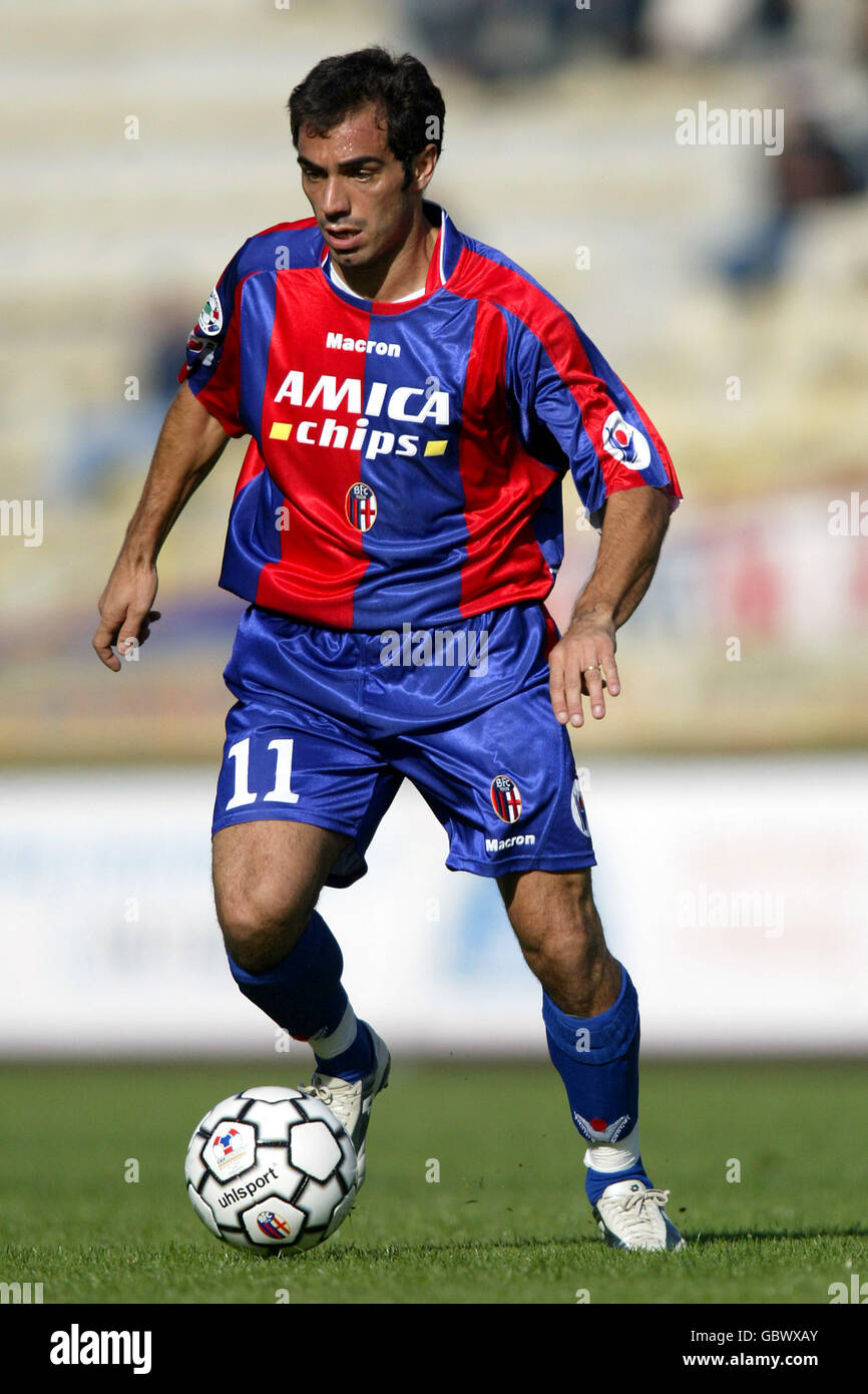 Soccer - Italian Serie A - Bologna v Atalanta. Claudio Bellucci ...