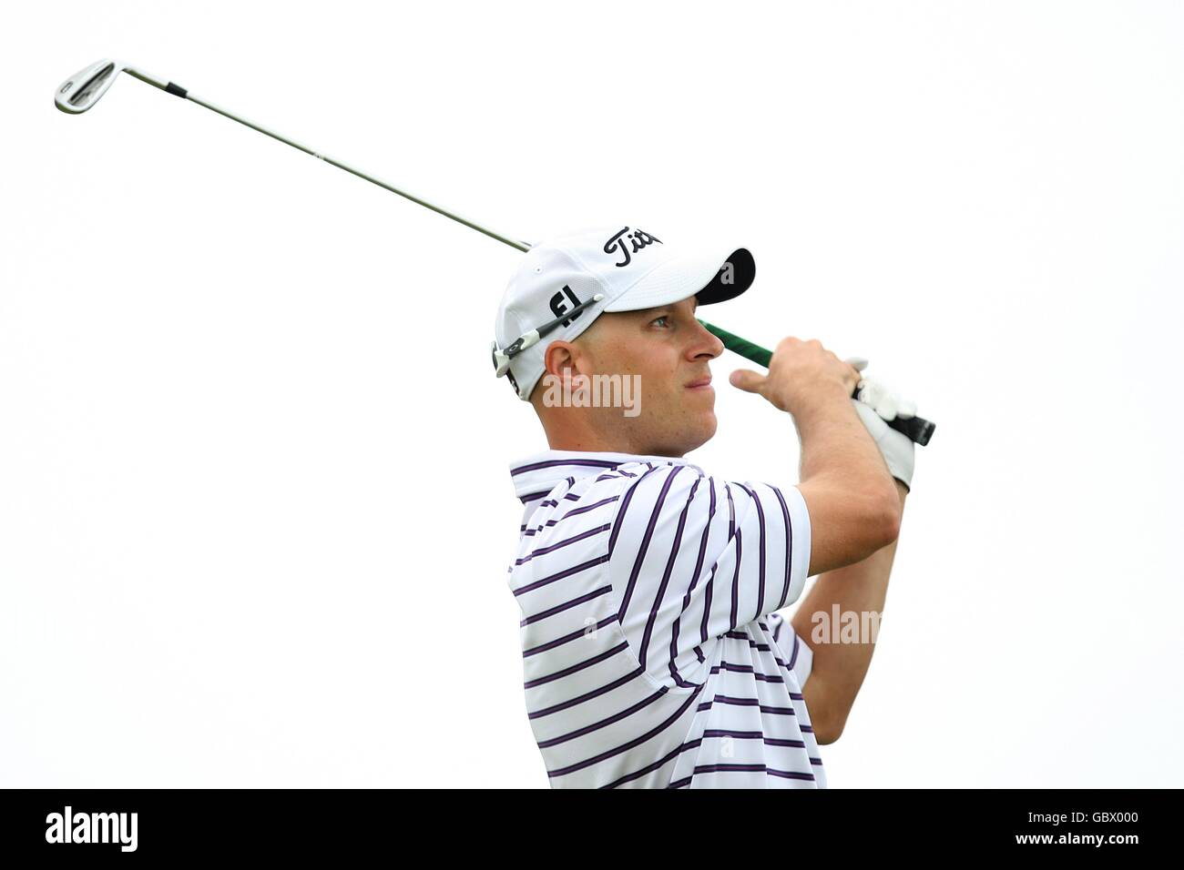 USA's Ben Crane in action during the first day of the Open Championship ...