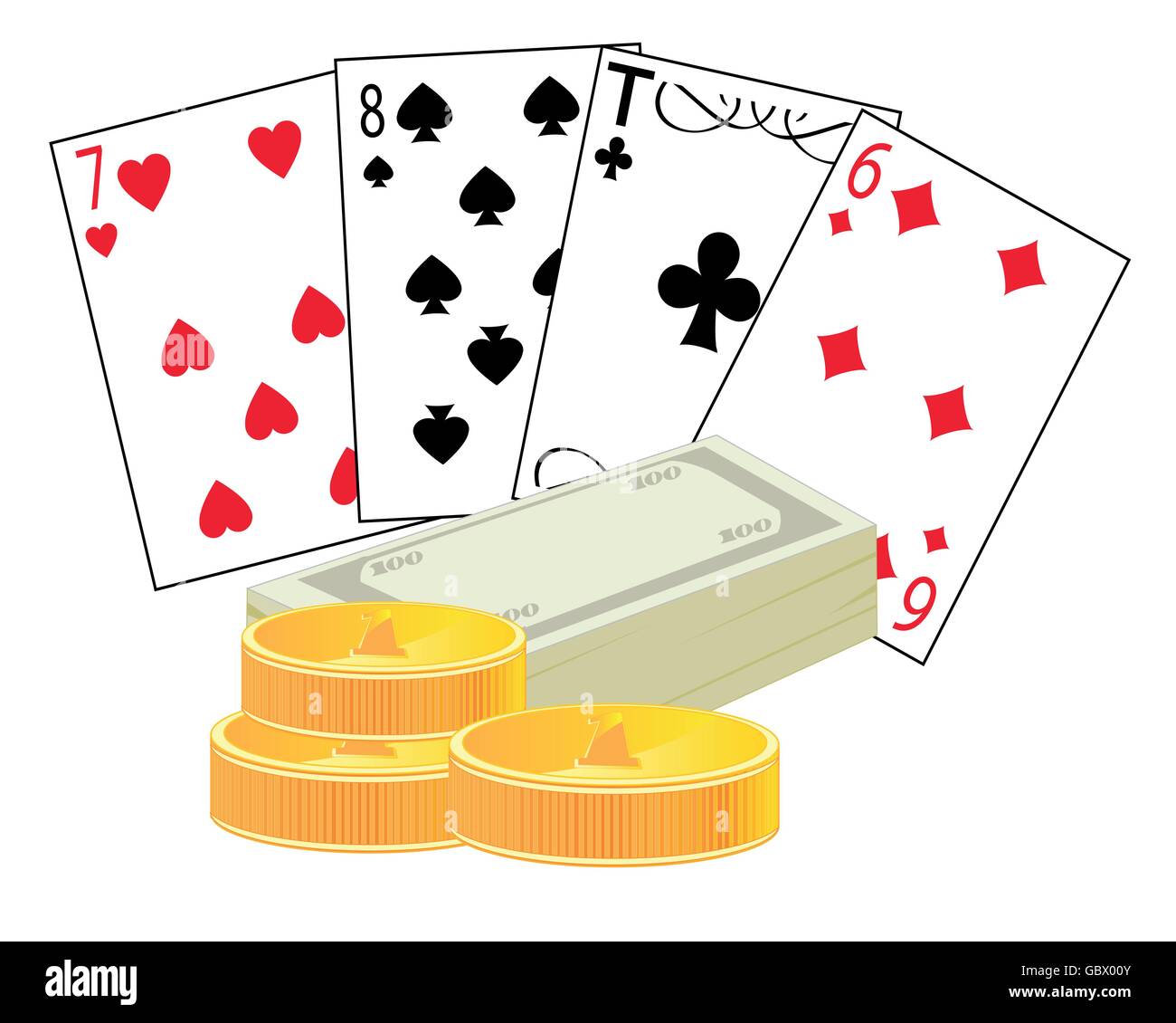Money bill wave icon Stock Vector Images - Alamy