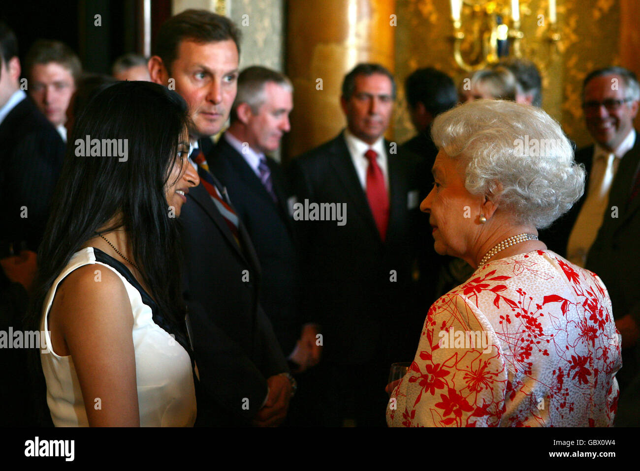 Queen Elizabeth II meets Queens Awards' winners and other invited ...