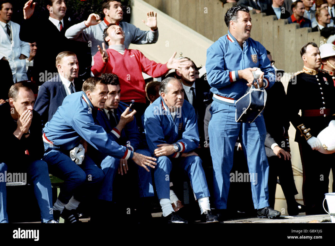 England v West Germany - 1966 World Cup Final - Wembley Stadium Stock ...