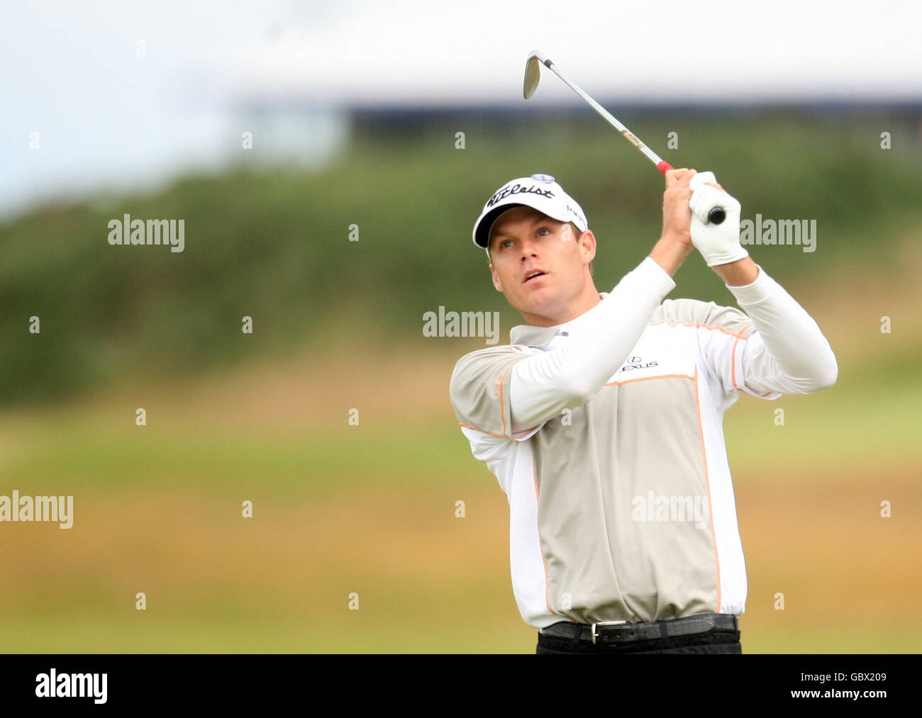USA's Nick Watney in action during the third round of the Open ...