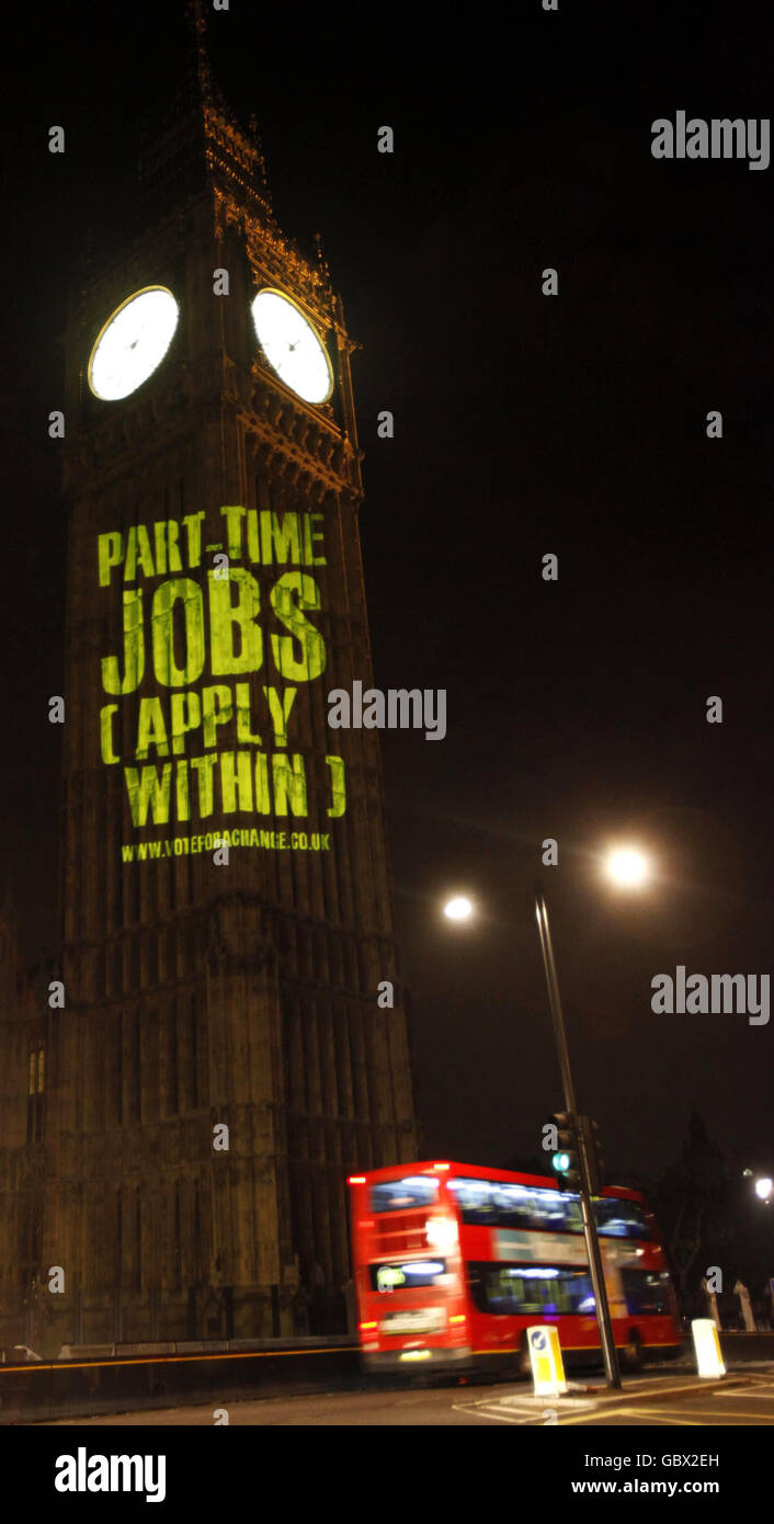 Vote for a Change campaign Stock Photo - Alamy