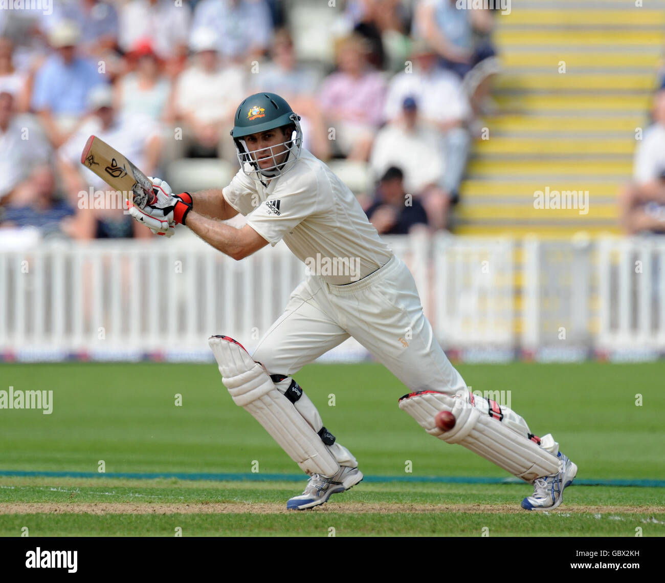 Australias simon katich international tour match new road hi-res stock ...
