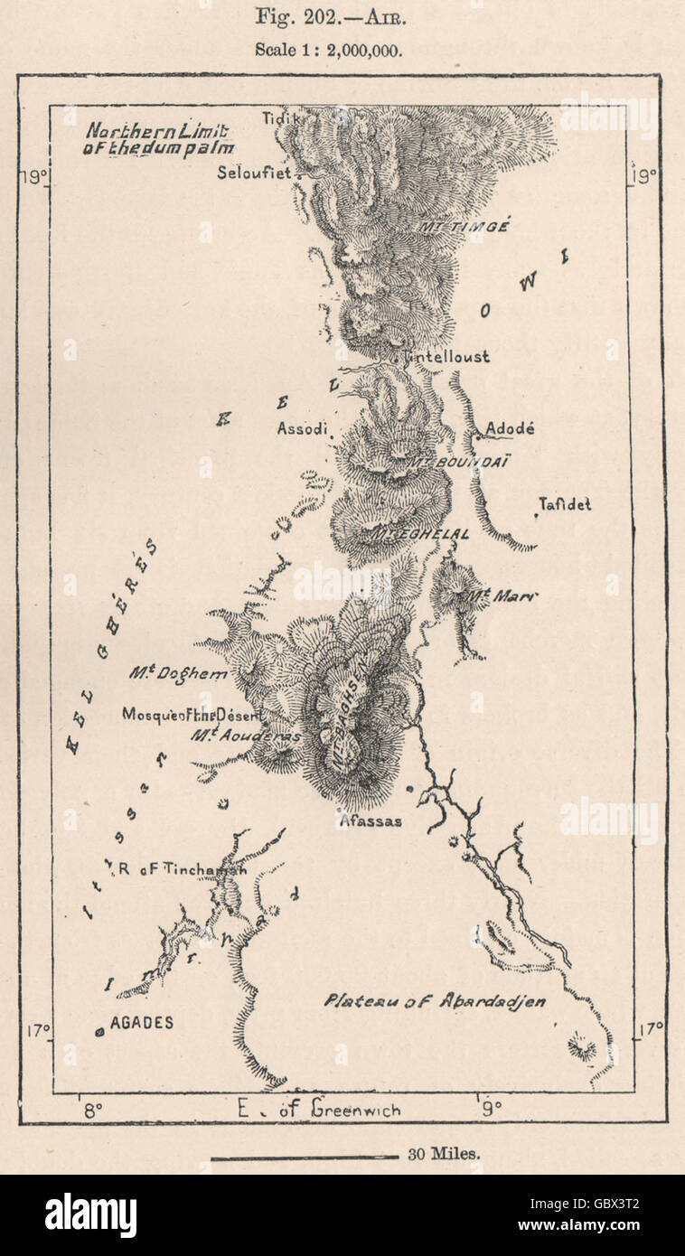 Air mountains niger hi-res stock photography and images - Alamy
