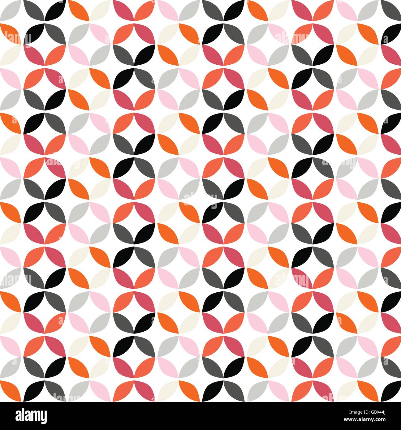 Vector Geometric Circle Pattern Background Stock Vector Image & Art - Alamy