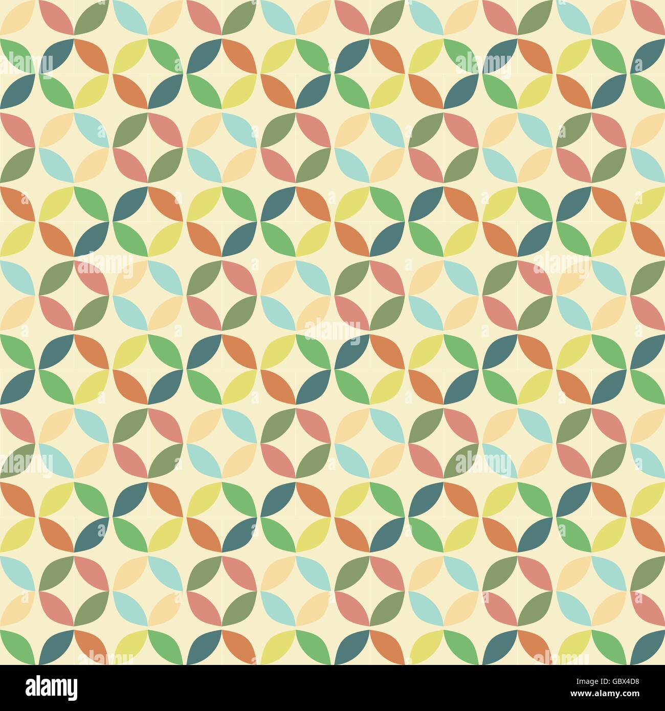 Vector Geometric Circle Pattern Background Stock Vector Image & Art - Alamy