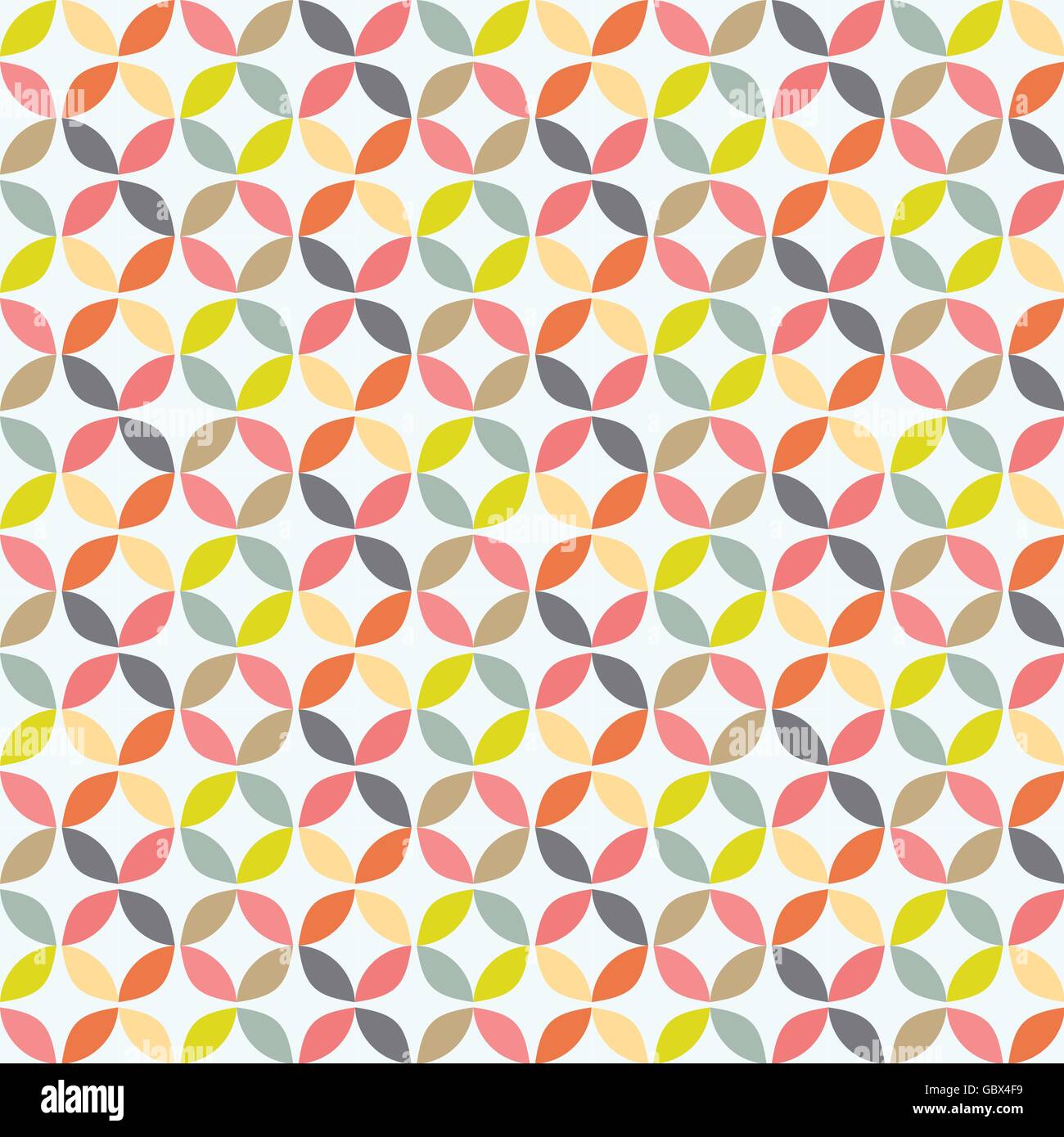 Vector Geometric Circle Pattern Background Stock Vector Image & Art - Alamy