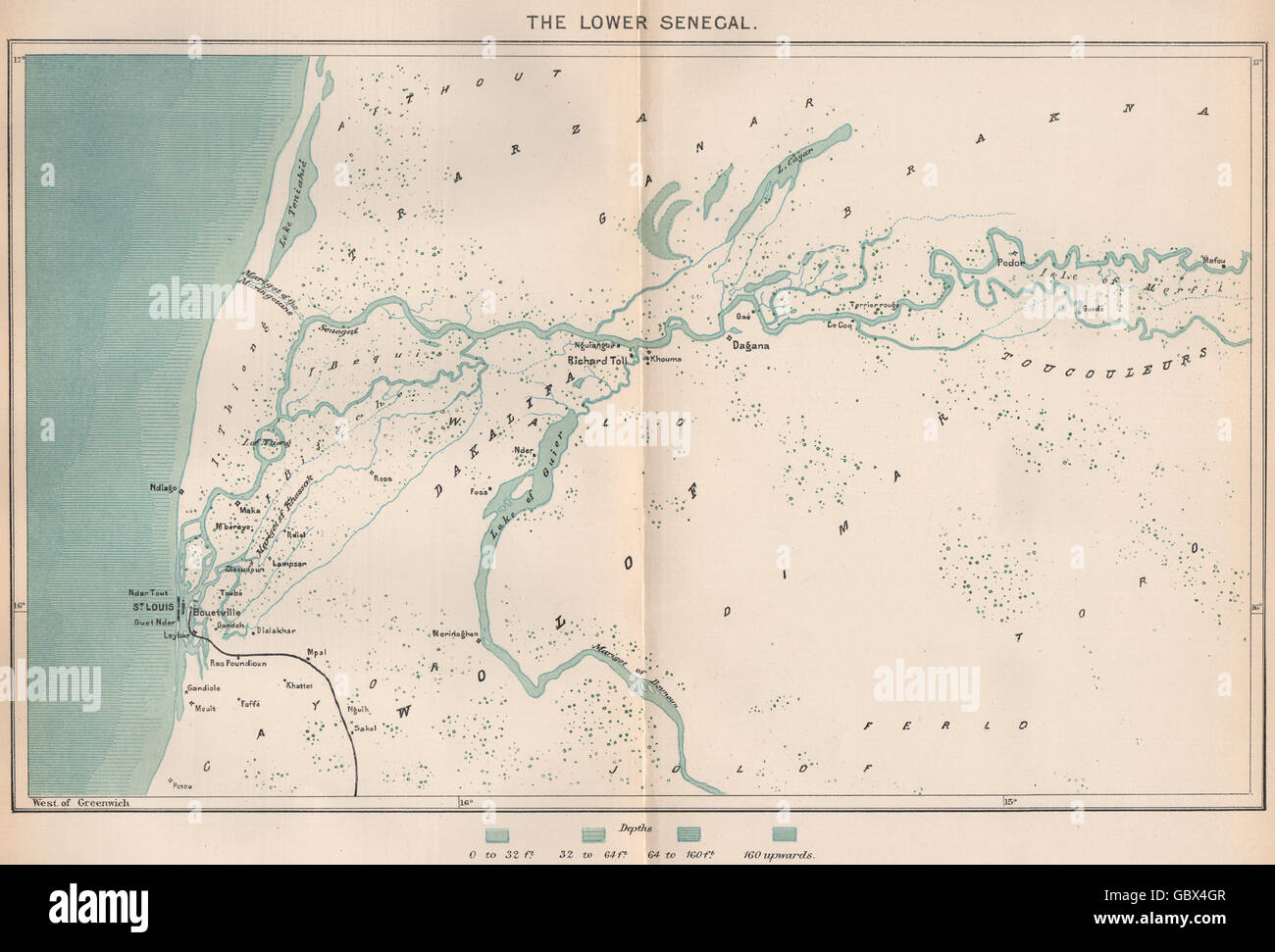 Senegal geography hi-res stock photography and images - Alamy