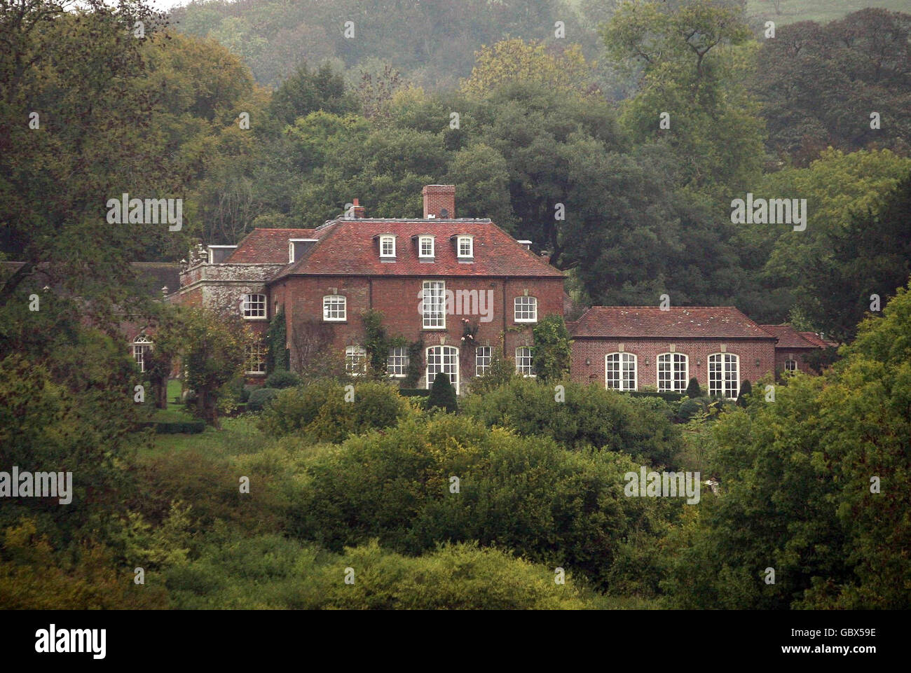 File image, dated 17/10/2006, Ashcombe House Estate in Wiltshire, the ...