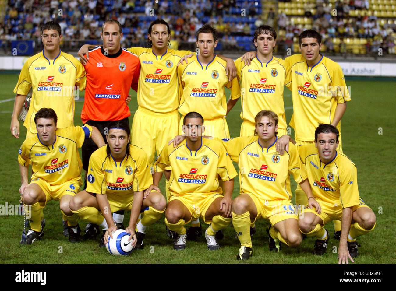 Villarreal team group hi-res stock photography and images - Alamy