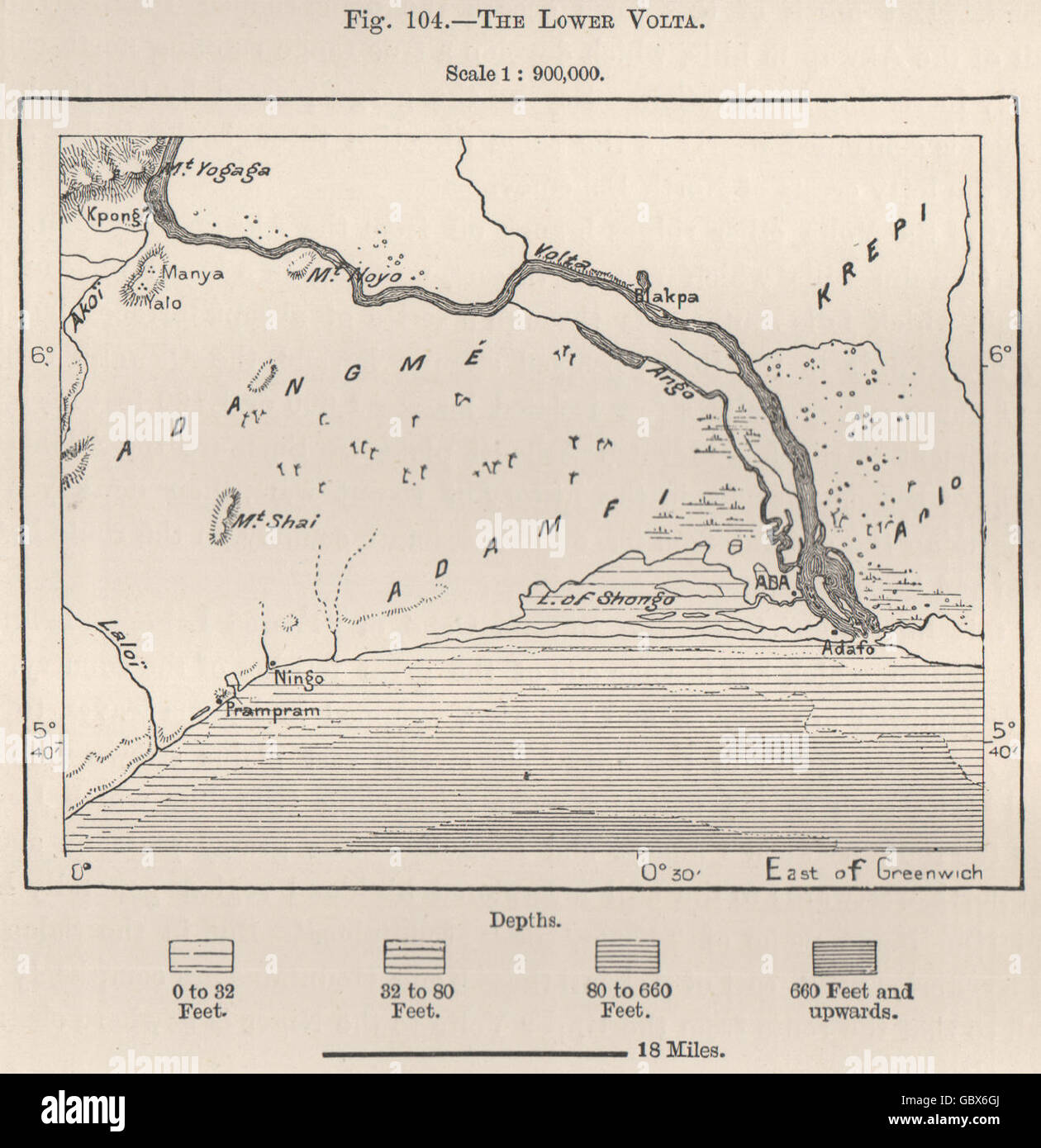 The Lower Volta. Shai Hills. Songor Lagoon. Kpong. Ada Foah. Ghana ...