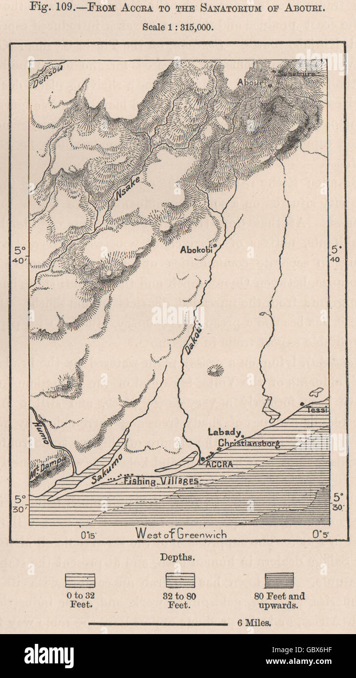 Map of ghana hi-res stock photography and images - Alamy