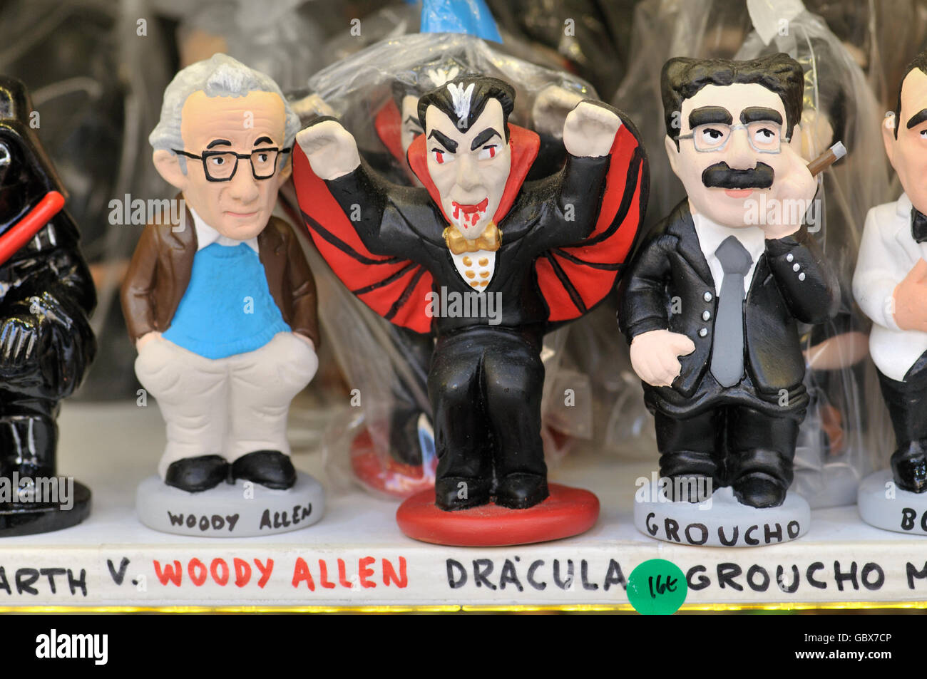 ´Caganers´, feature of modern nativity scenes at Santa Llucia Christmas ...