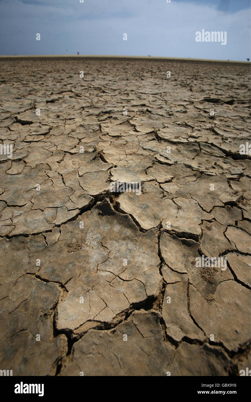 the Playa de Satovento de Jandia on the south of the Island ...