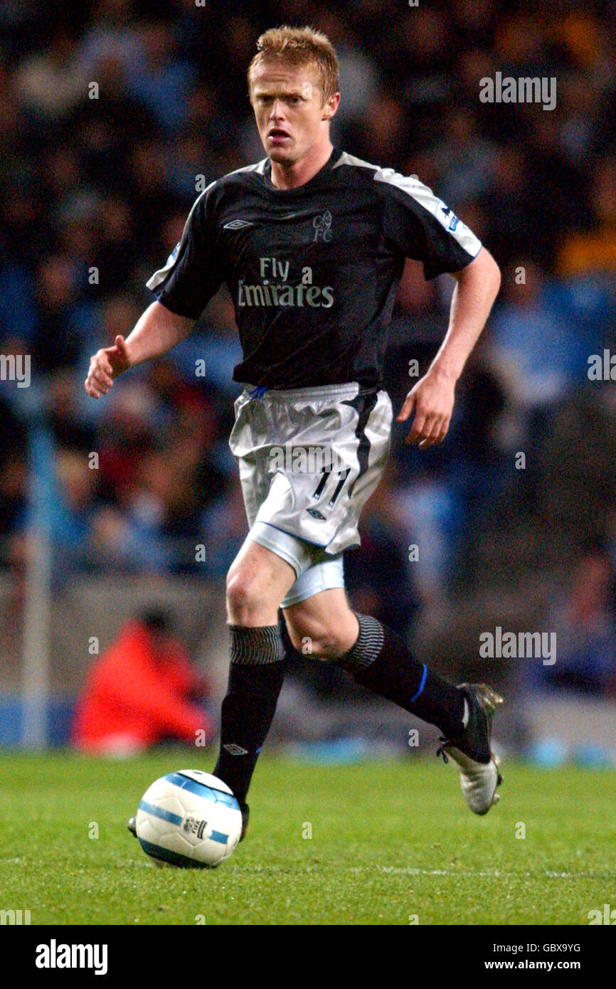 Soccer - FA Barclays Premiership - Manchester City v Chelsea. Damien ...