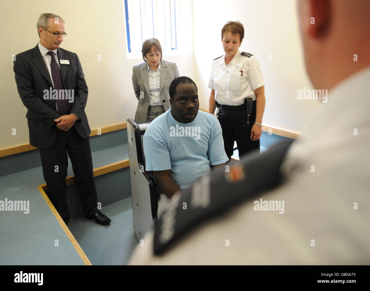 The governor of wormwood scrubs prison in london hi-res stock ...
