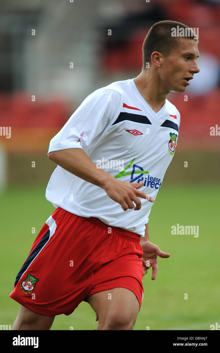 Soccer pre season friendly wrexham v coventry city racecourse ground hi ...