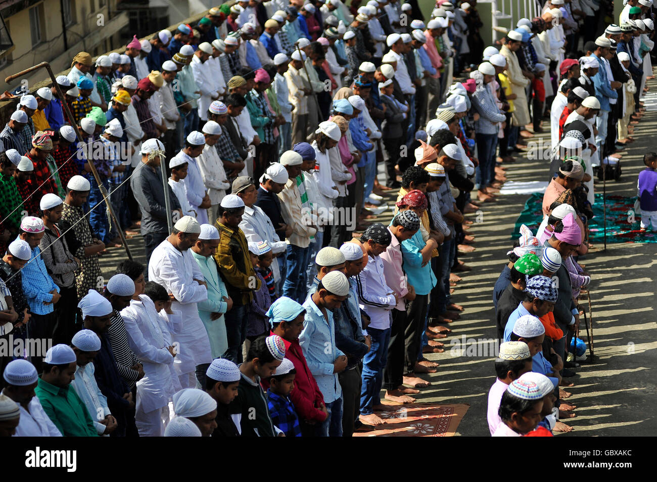 Kathmandu, Nepal. 07th July, 2016. Nepalese Muslim offering Ritual ...