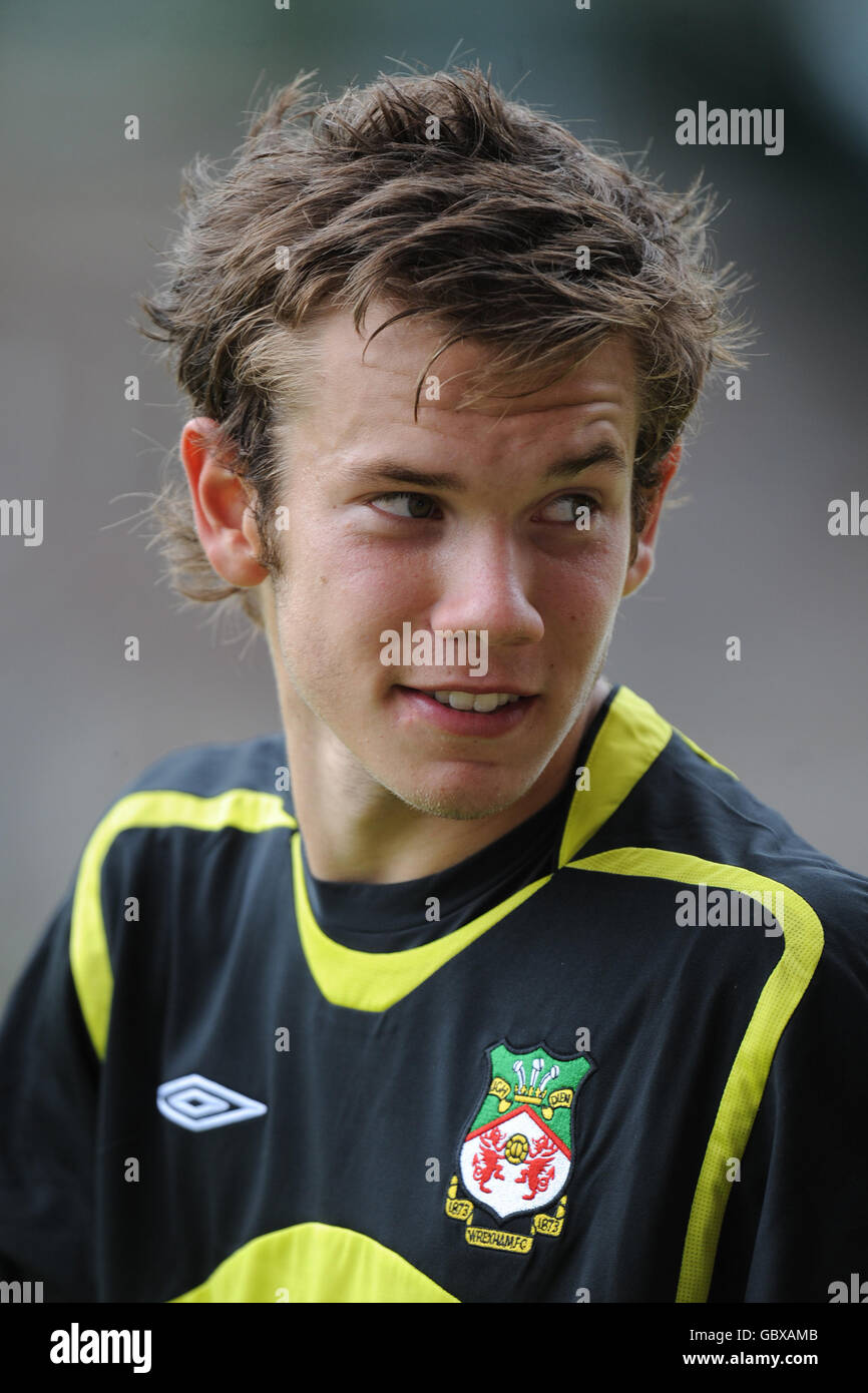 Soccer pre season friendly wrexham v coventry city racecourse ground hi ...