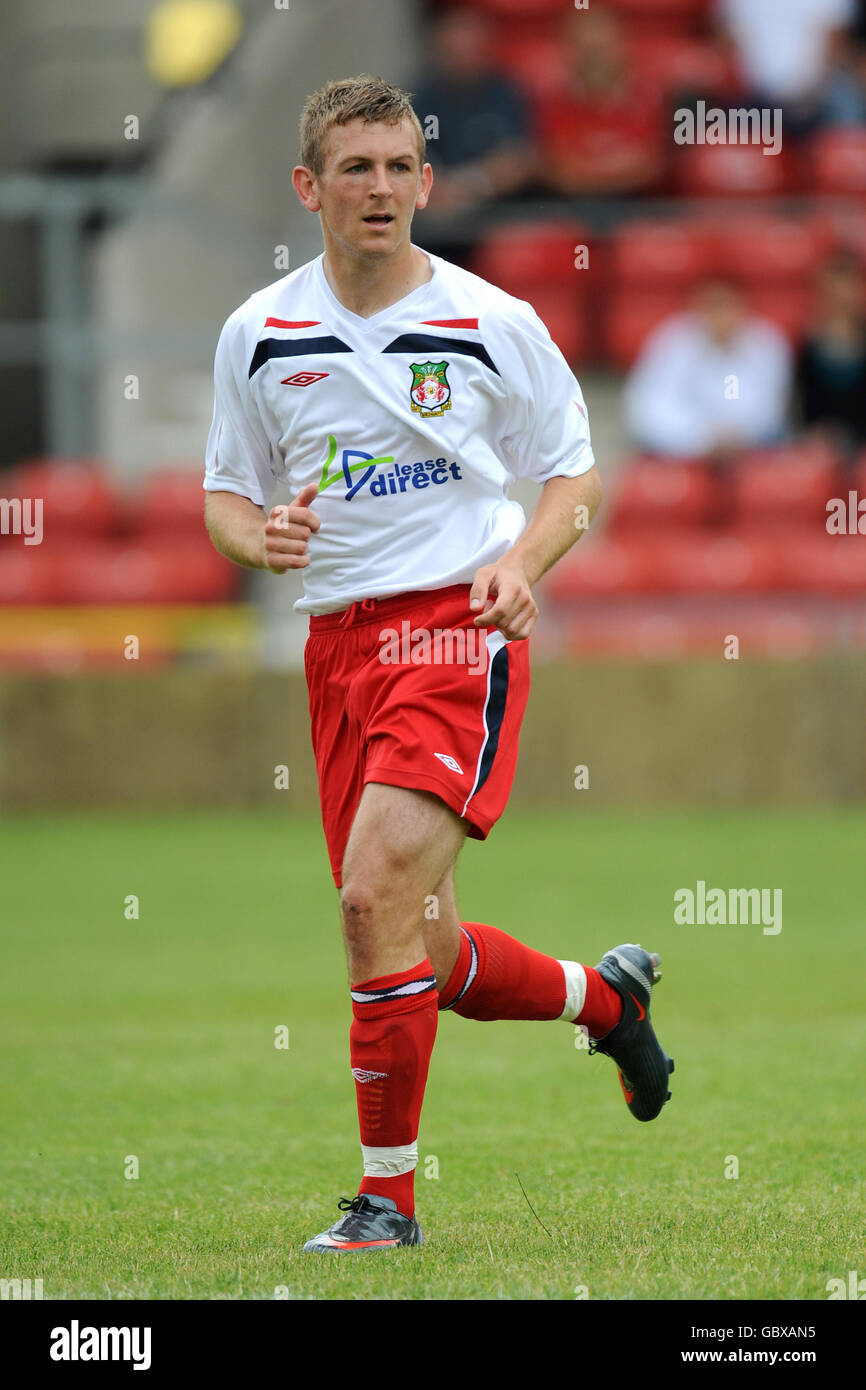 Soccer pre season friendly wrexham v coventry city racecourse ground hi ...