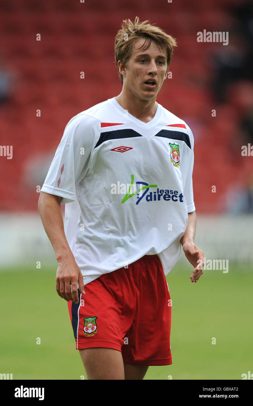 Soccer pre season friendly wrexham v coventry city racecourse ground hi ...