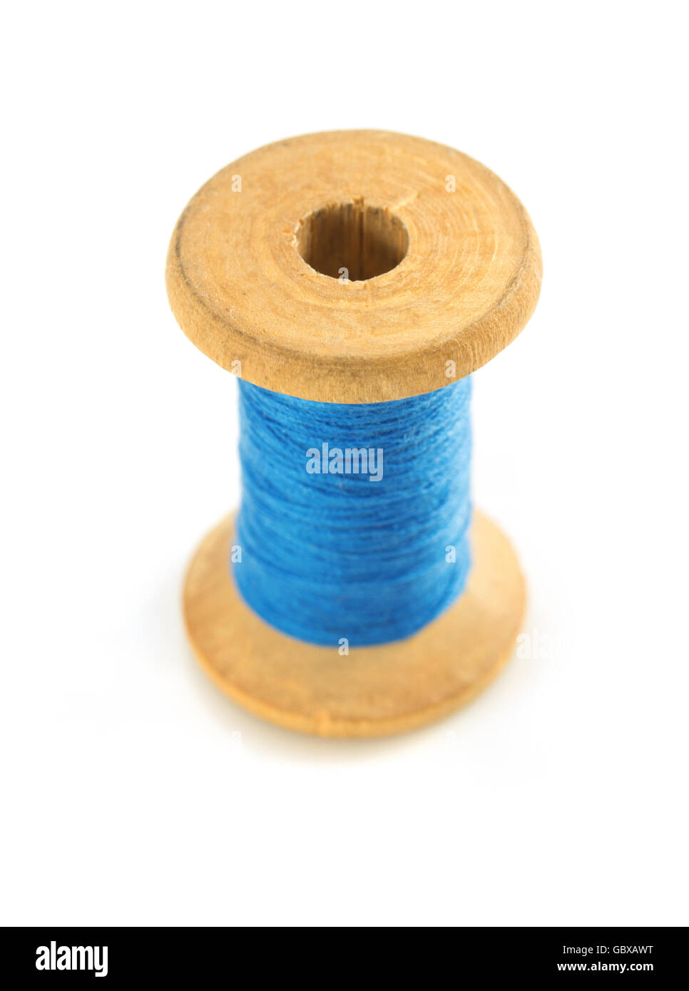 spool of thread isolated on white background Stock Photo - Alamy