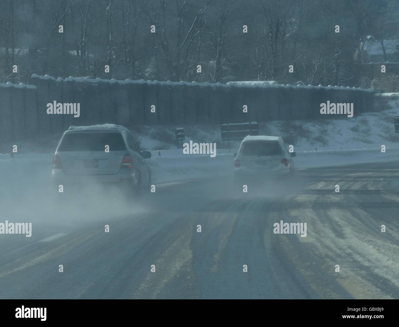 Driving low visibility hi-res stock photography and images - Alamy