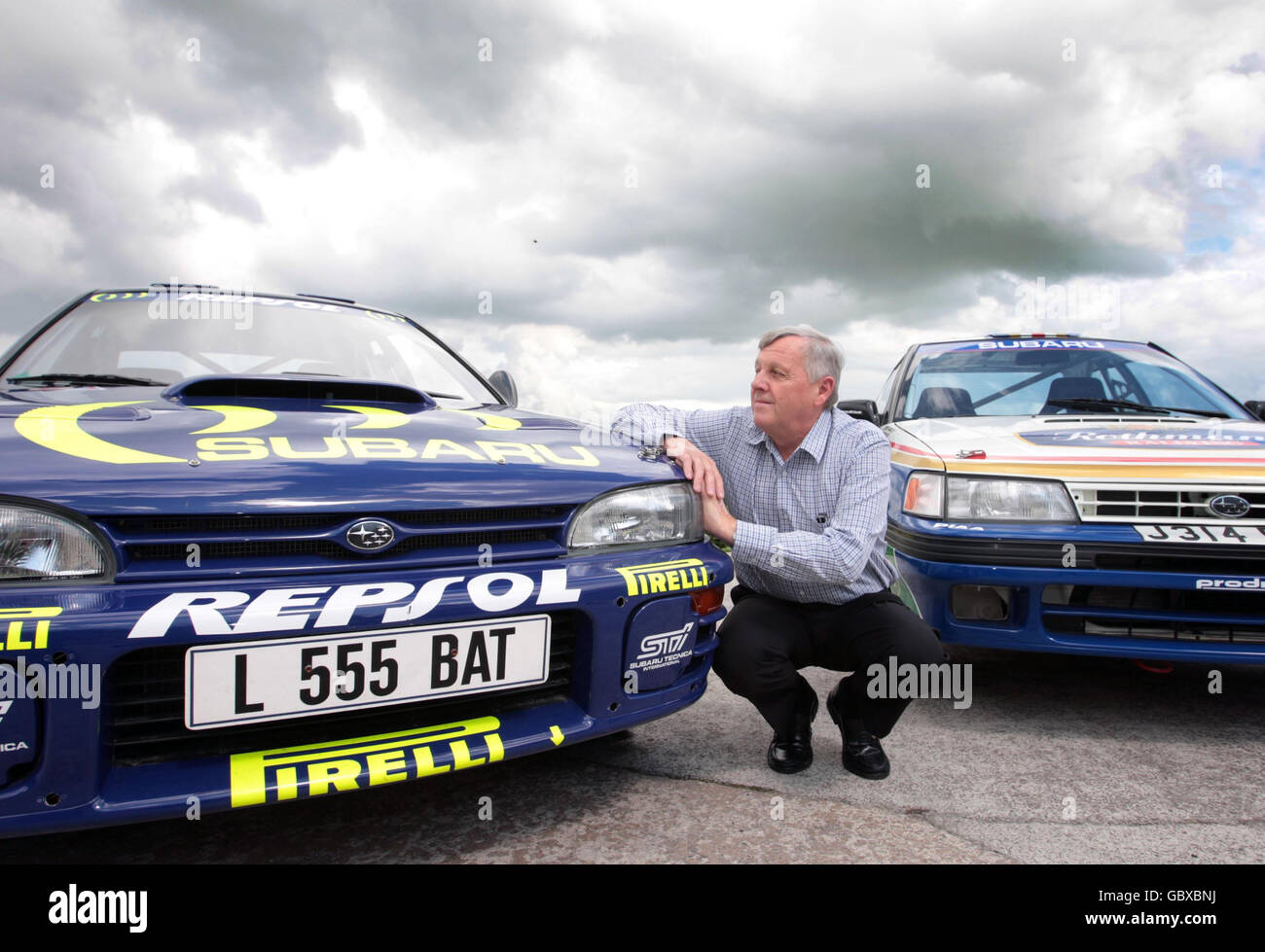 Colin McRae's rally cars Stock Photo - Alamy