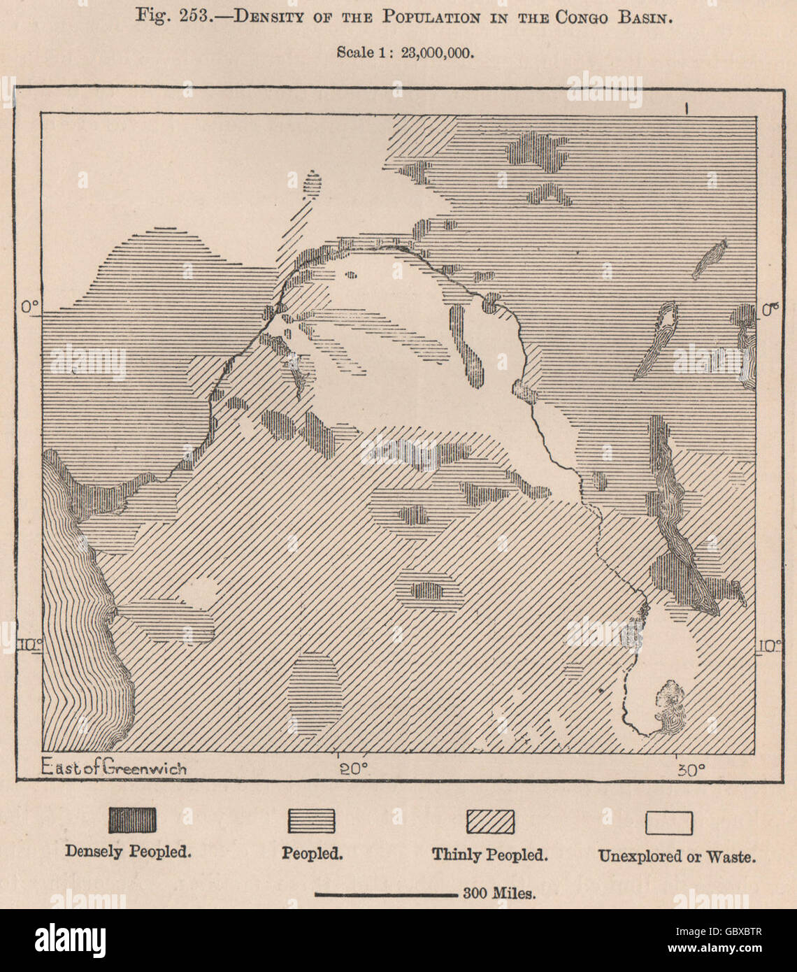 Population density map hi-res stock photography and images - Alamy