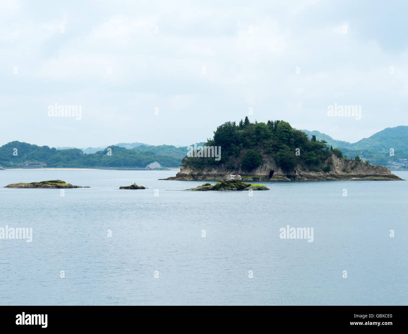 Islets and Innoshima Island in the Seto Inland Sea Stock Photo - Alamy