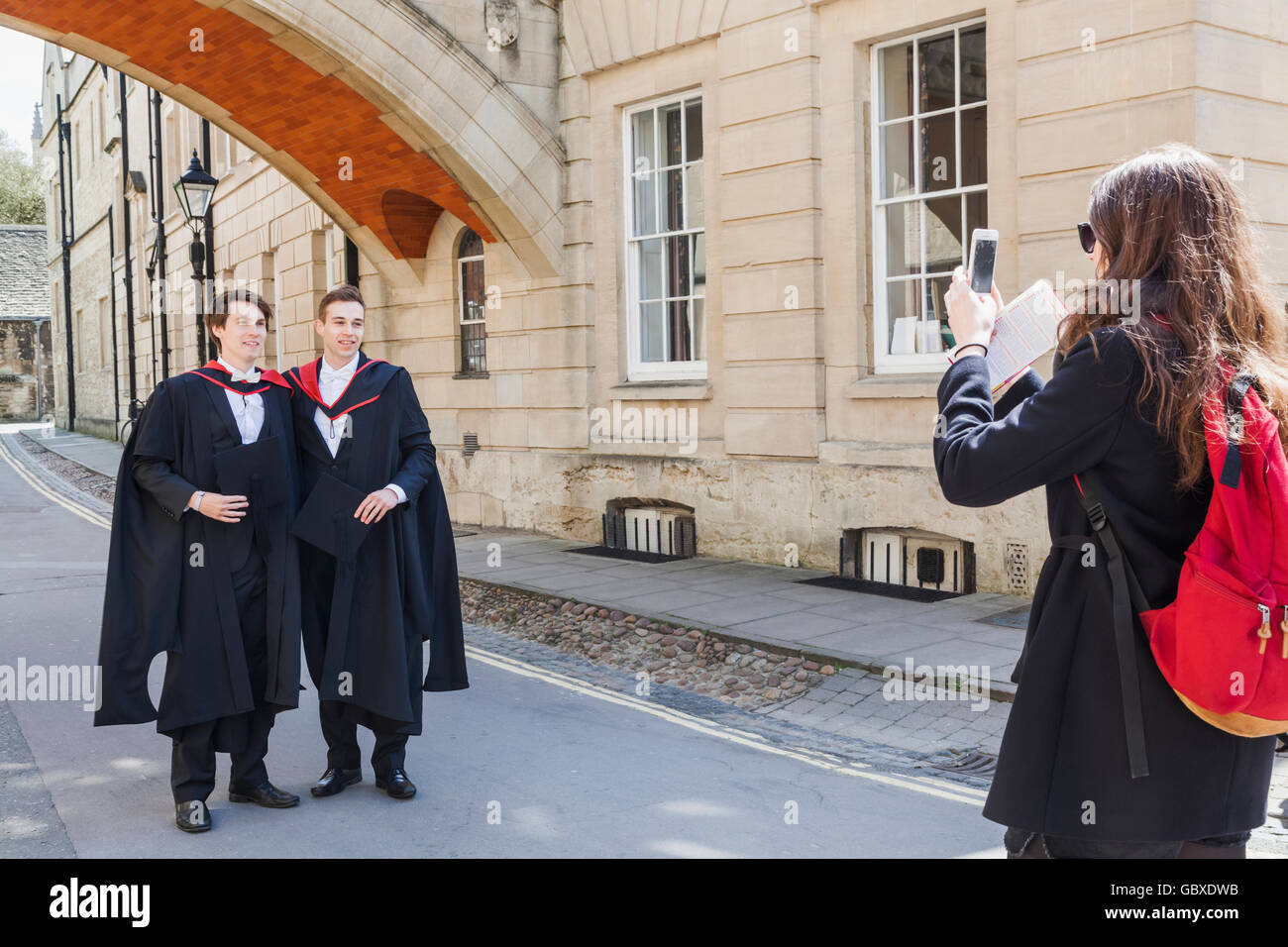 Oxford university students gowns hi-res stock photography and images ...